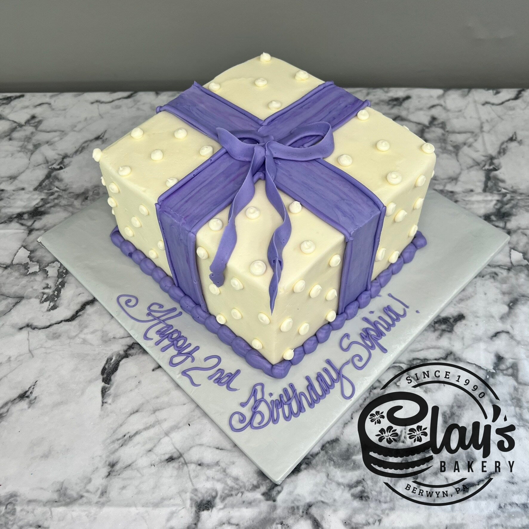 Tasty Gift (Squared Cake) – Clay's Bakery