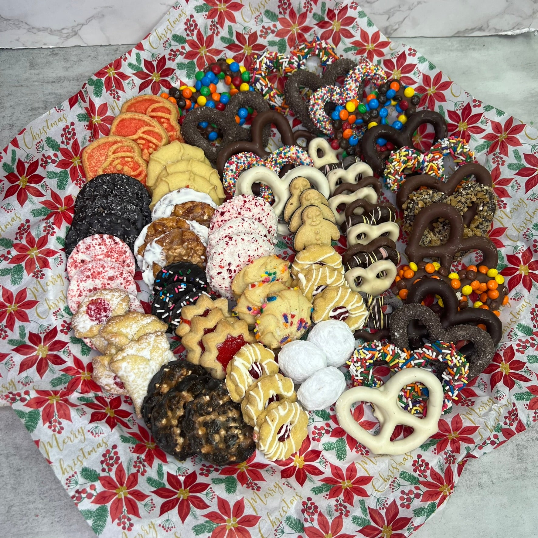Christmas Cookie Tray – Clay's Bakery