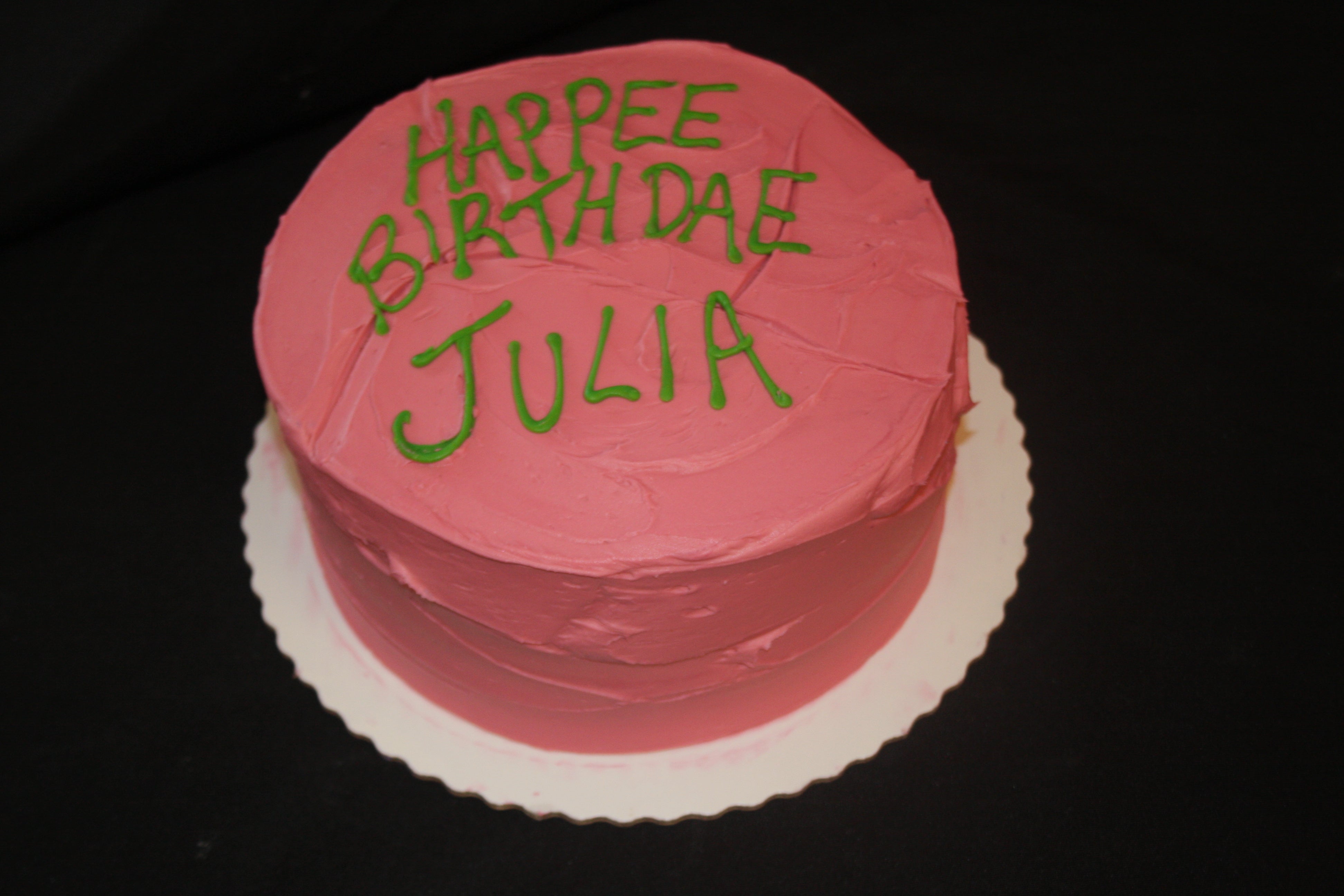 Happee Birthdae – Clay's Bakery