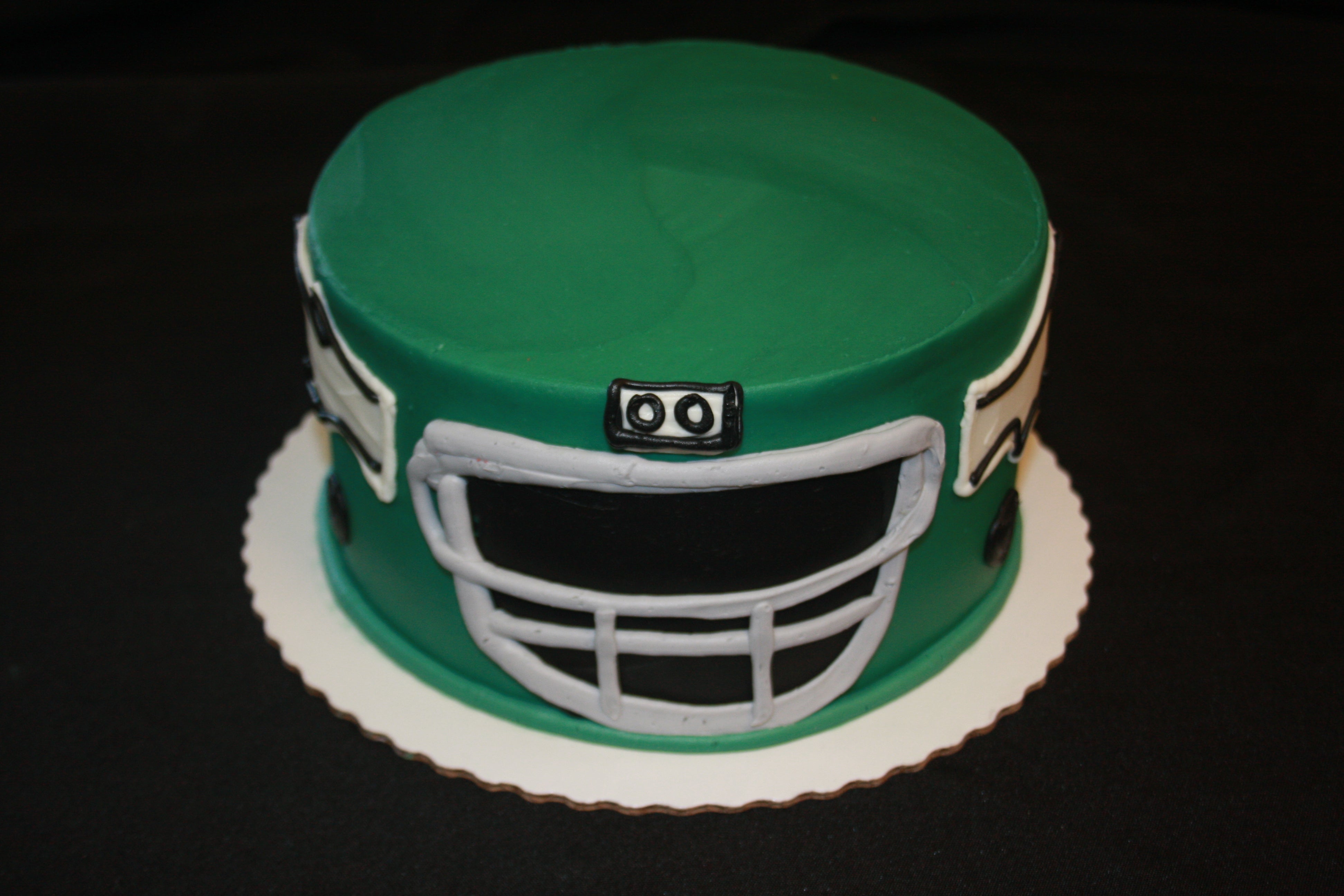 Round NFL Helmet – Clay's Bakery