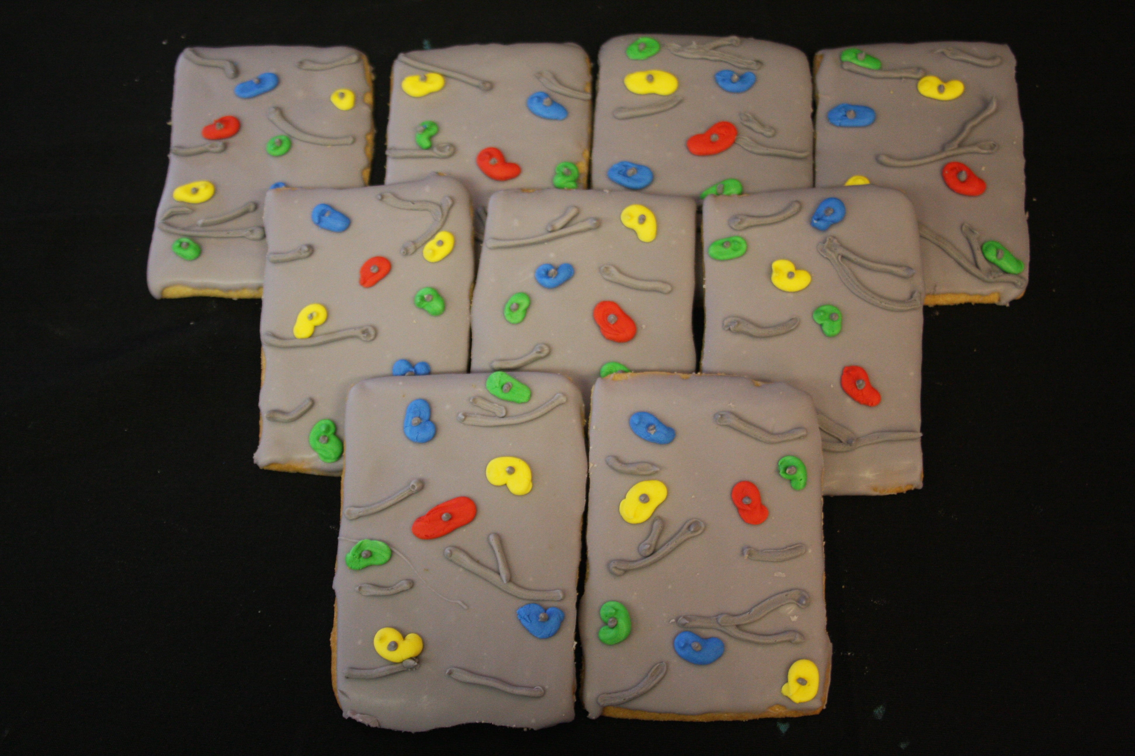 Rock Climbing Cookies – Clay's Bakery