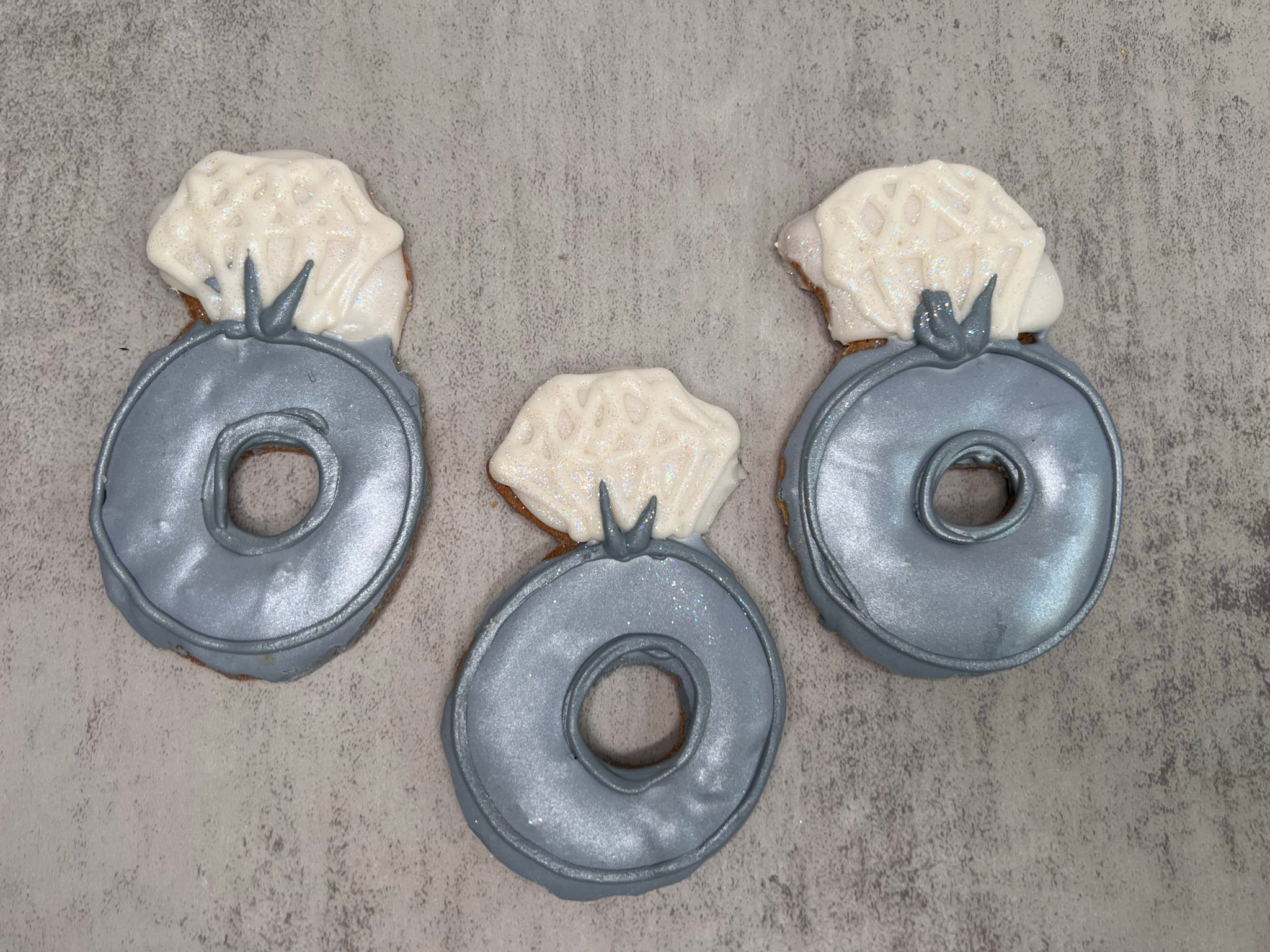 Engagement Ring Cookies – Clay's Bakery