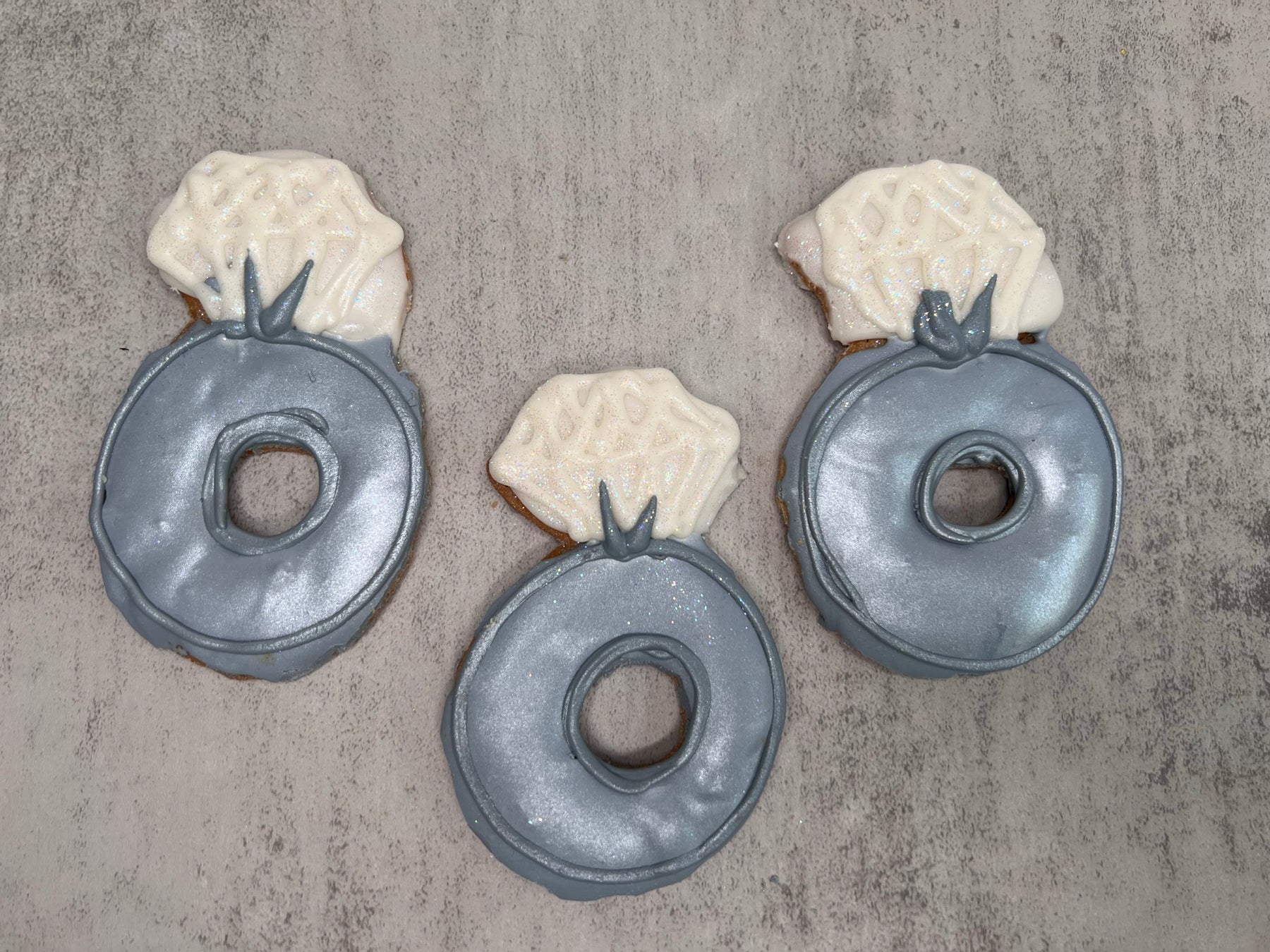 Engagement Ring Cookies – Clay's Bakery