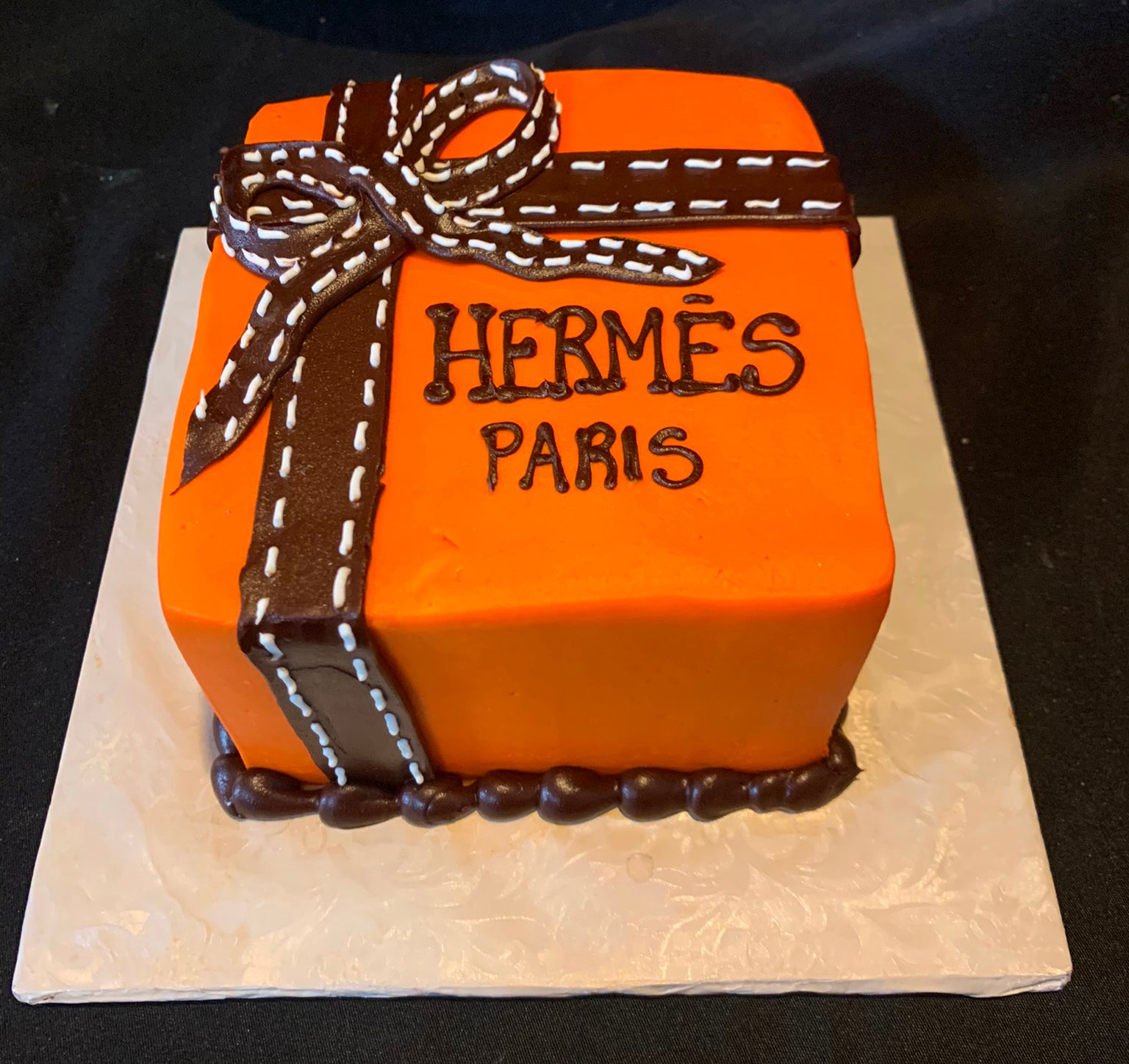 Hermes Squared Cake – Clay's Bakery