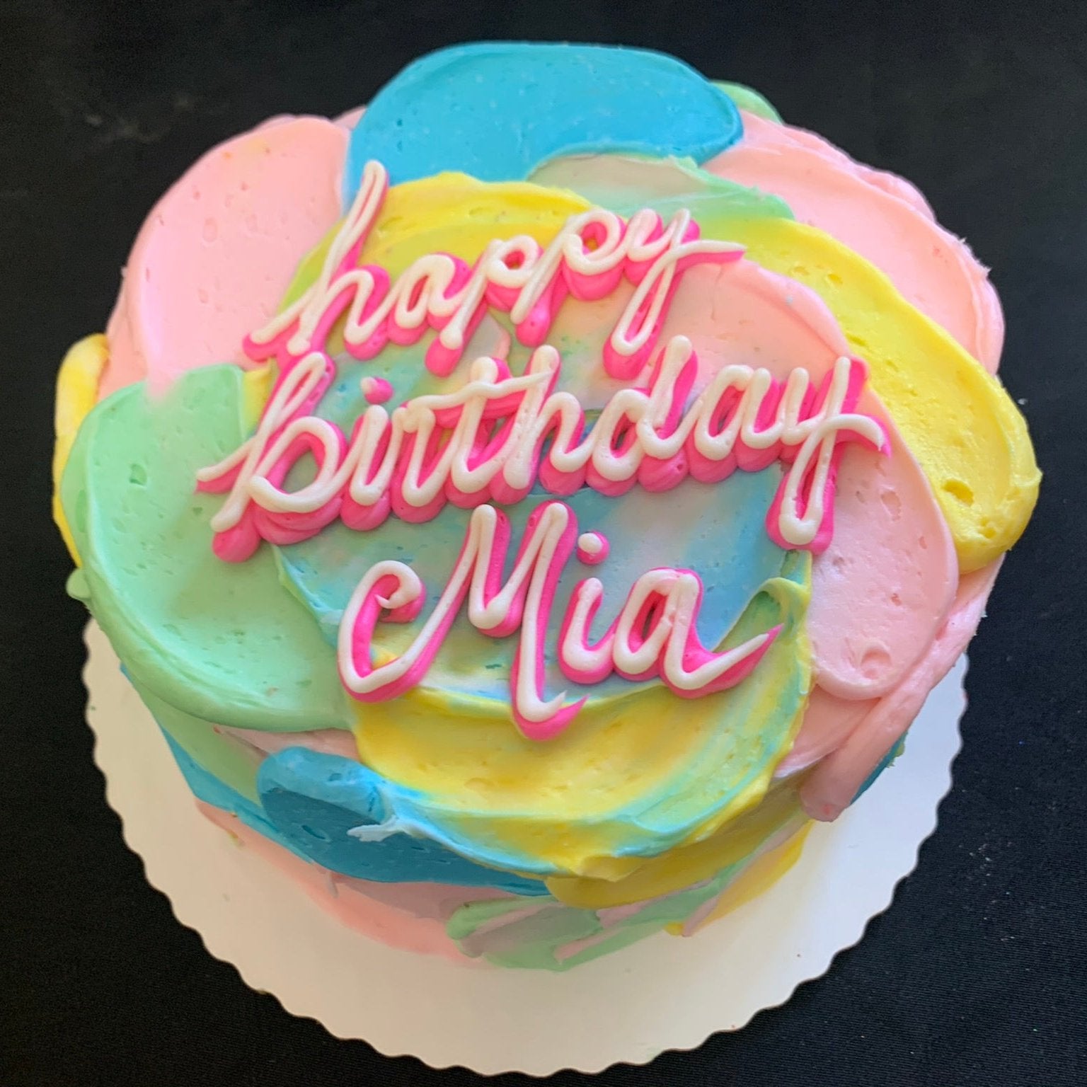 Multicolor Smear – Clay's Bakery