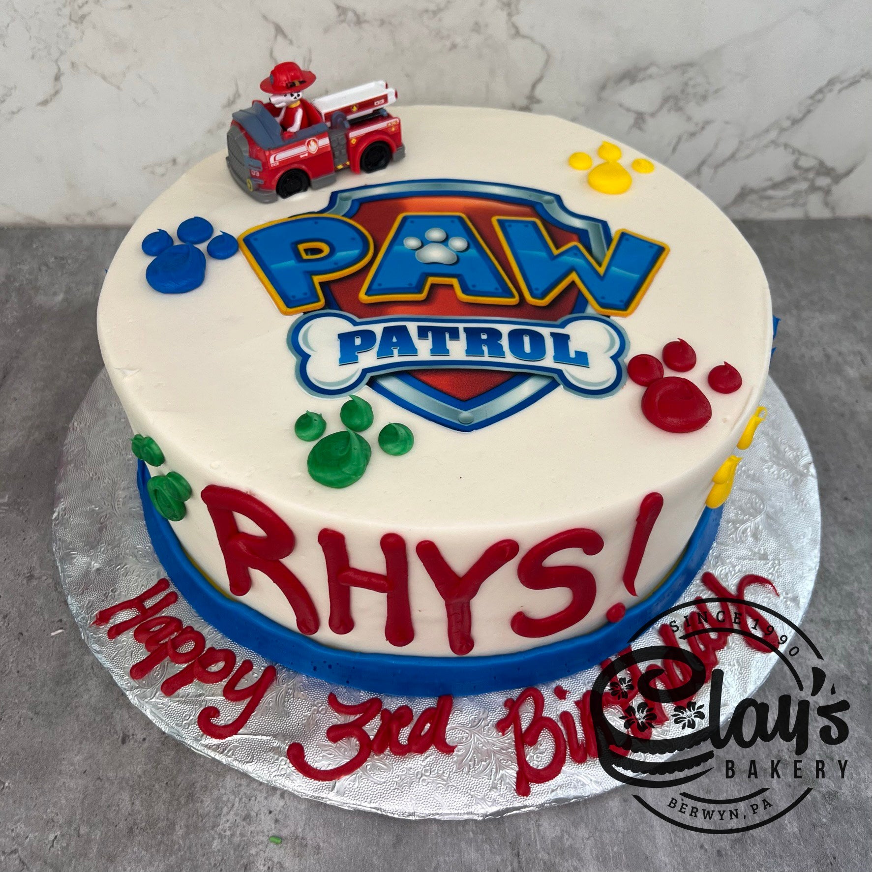 Paw Patrol with Marshall – Clay's Bakery