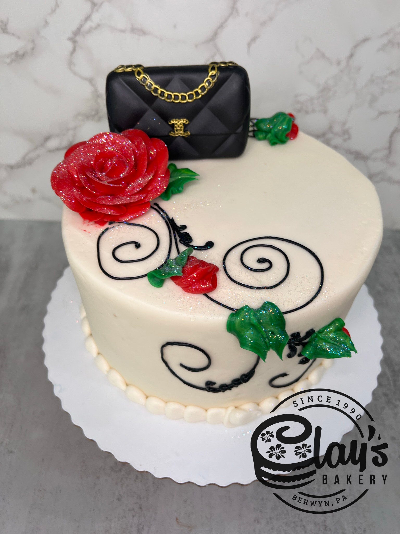 Designer Cake – Clay's Bakery