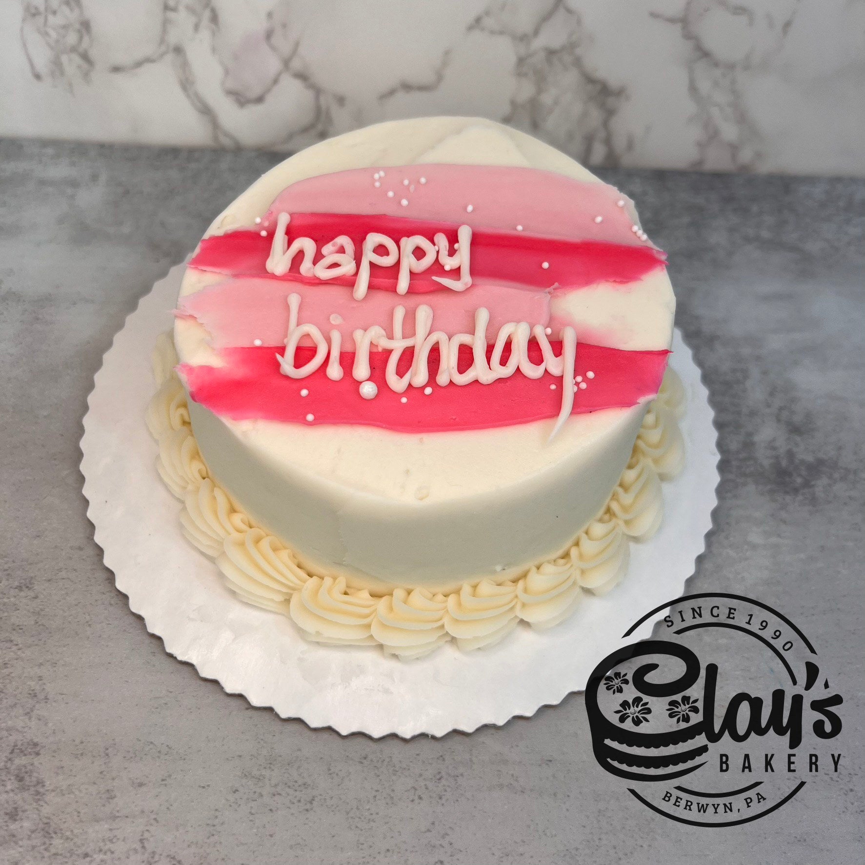 4" Lunchbox Bento Cake (Paint Smears) – Clay's Bakery