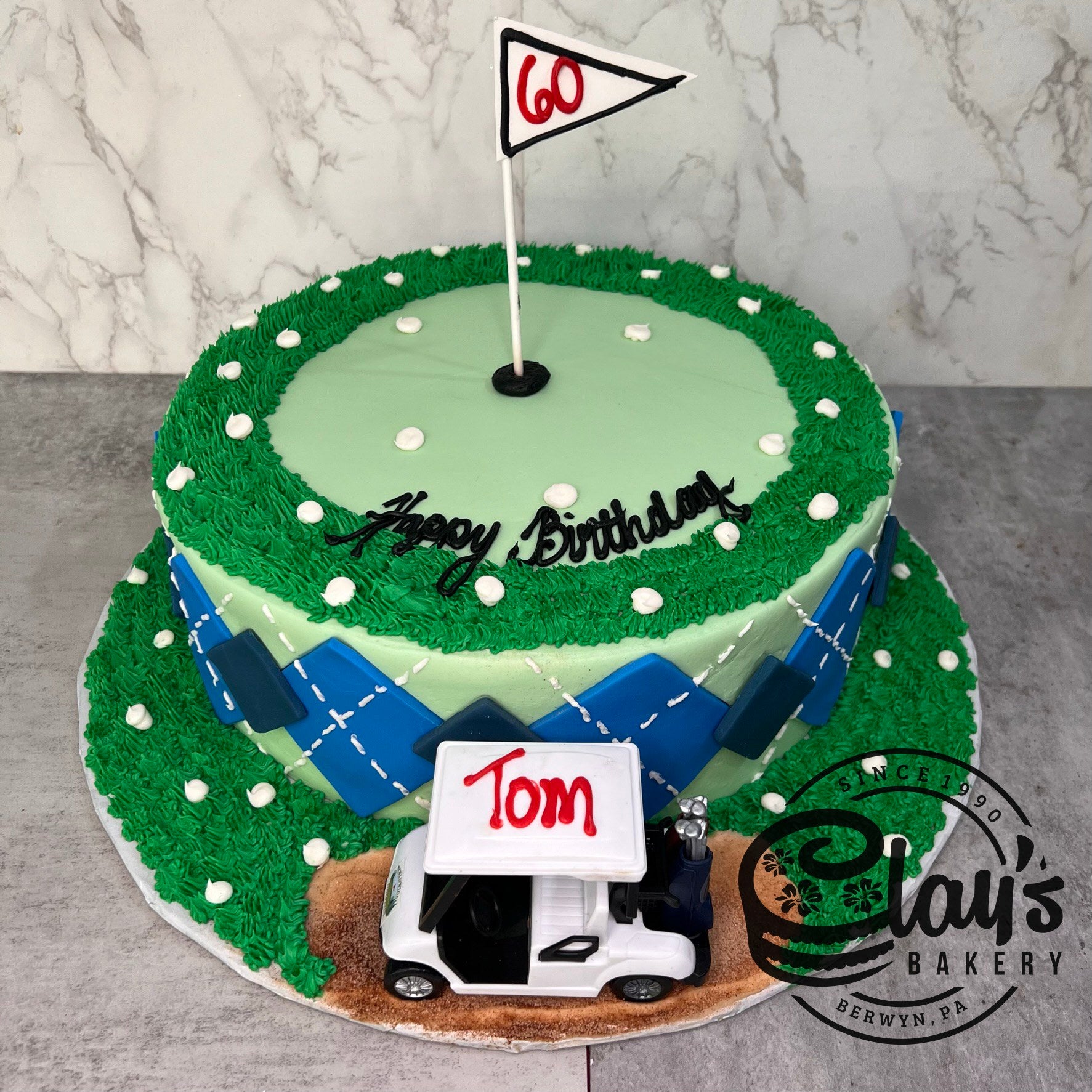 Golf with Fondant Argyle – Clay's Bakery
