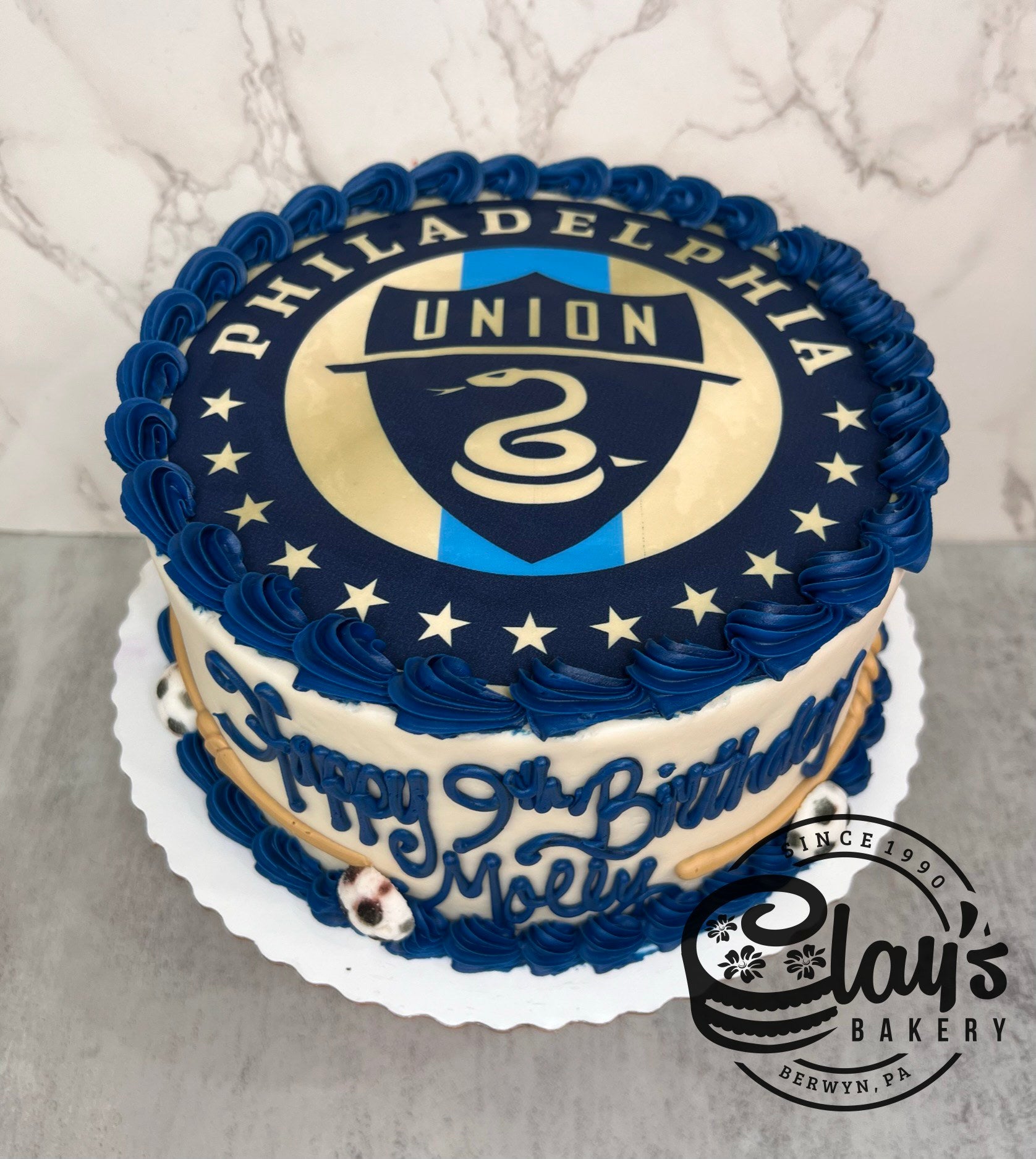 Philadelphia Union Cake – Clay's Bakery