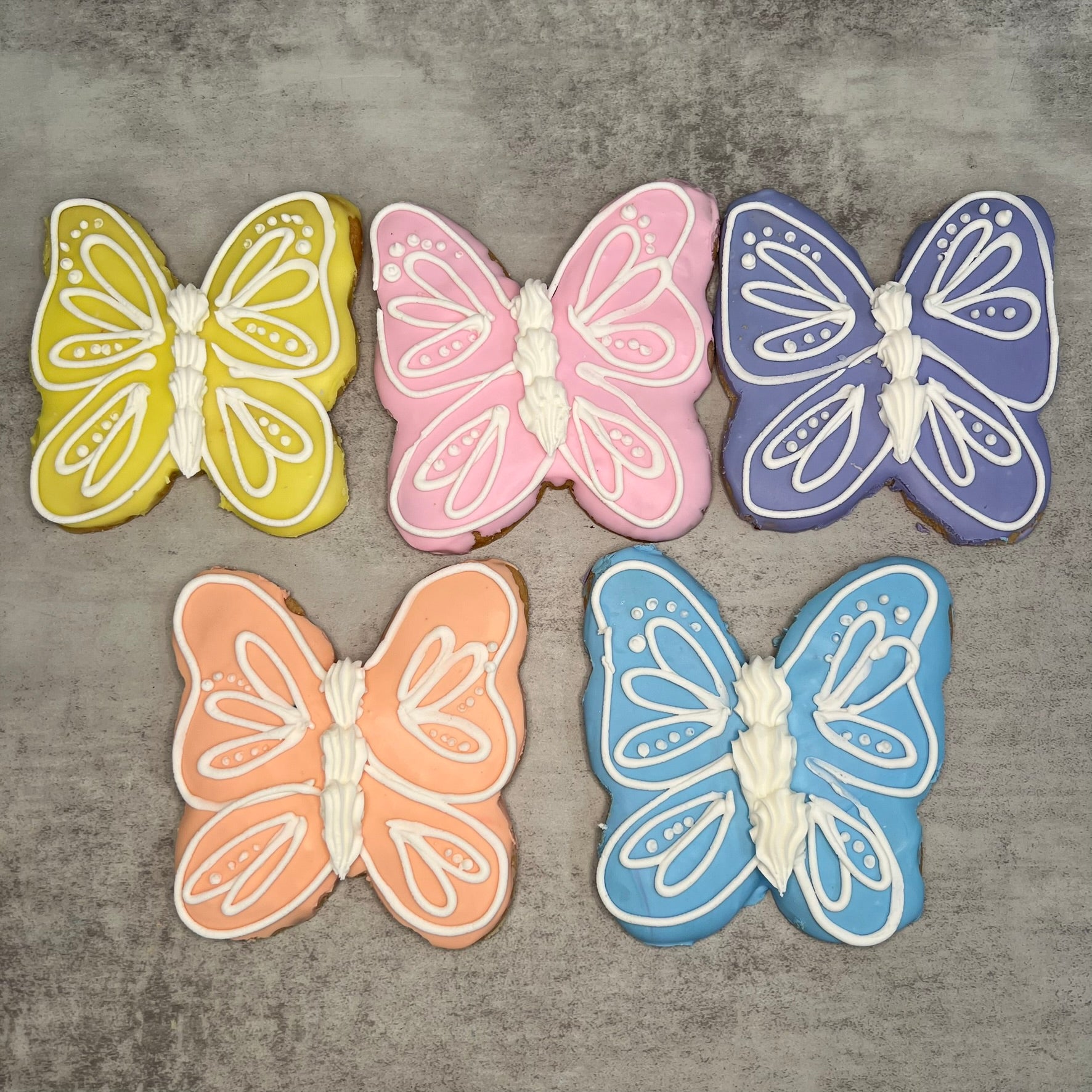 Butterfly Shaped Cookie (Large) – Clay's Bakery