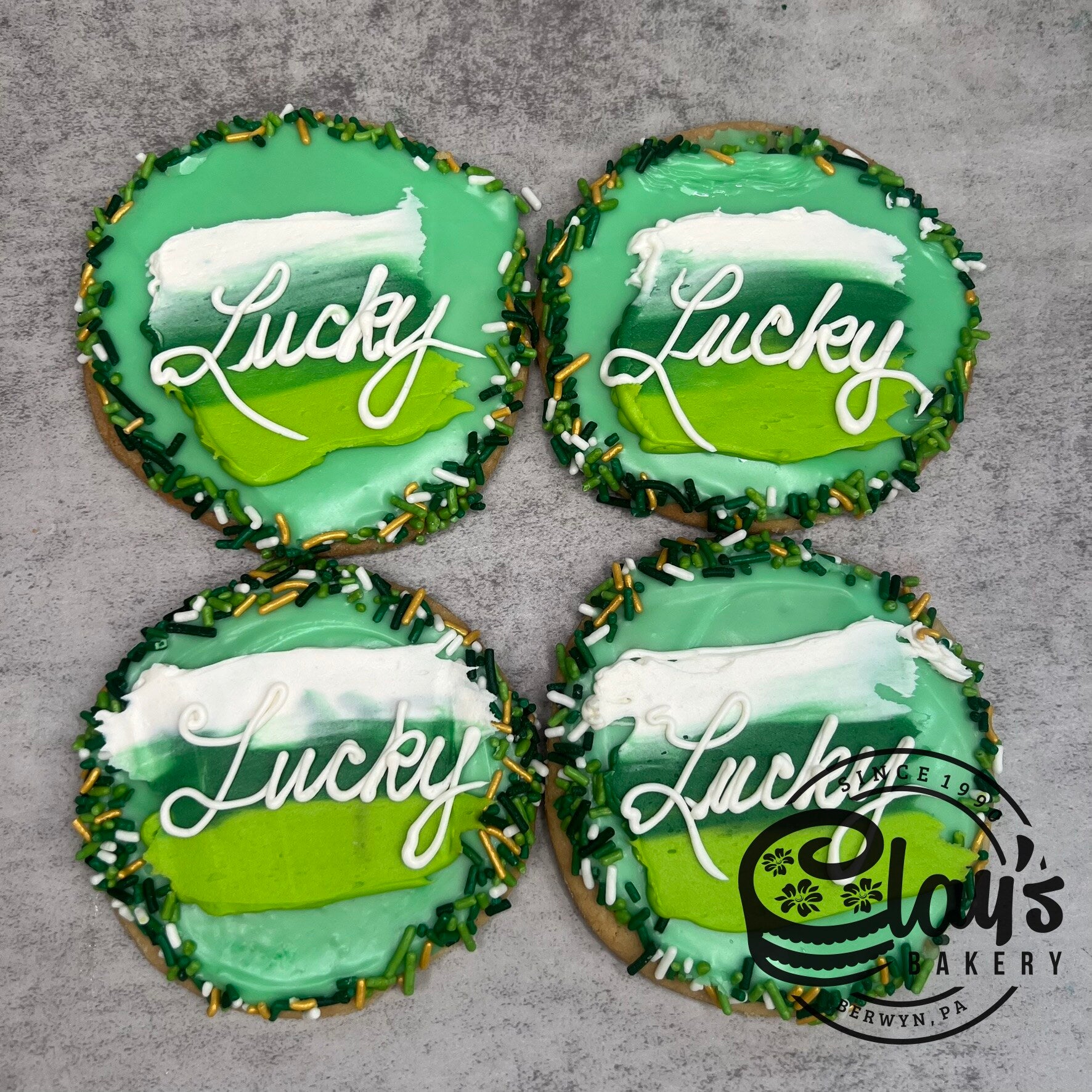 Icing Smeared Cookies – Clay's Bakery