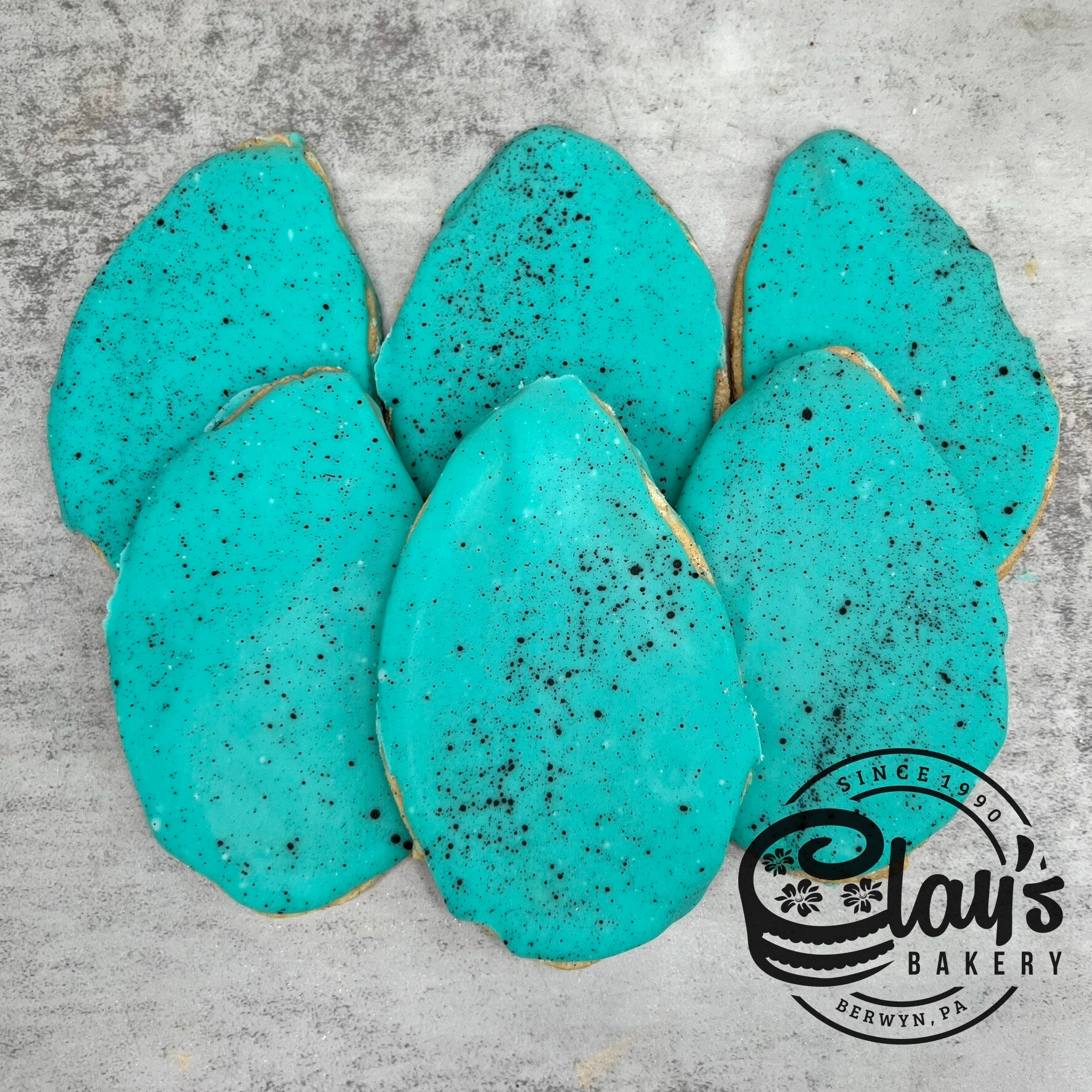 Robin Egg Cookies – Clay's Bakery
