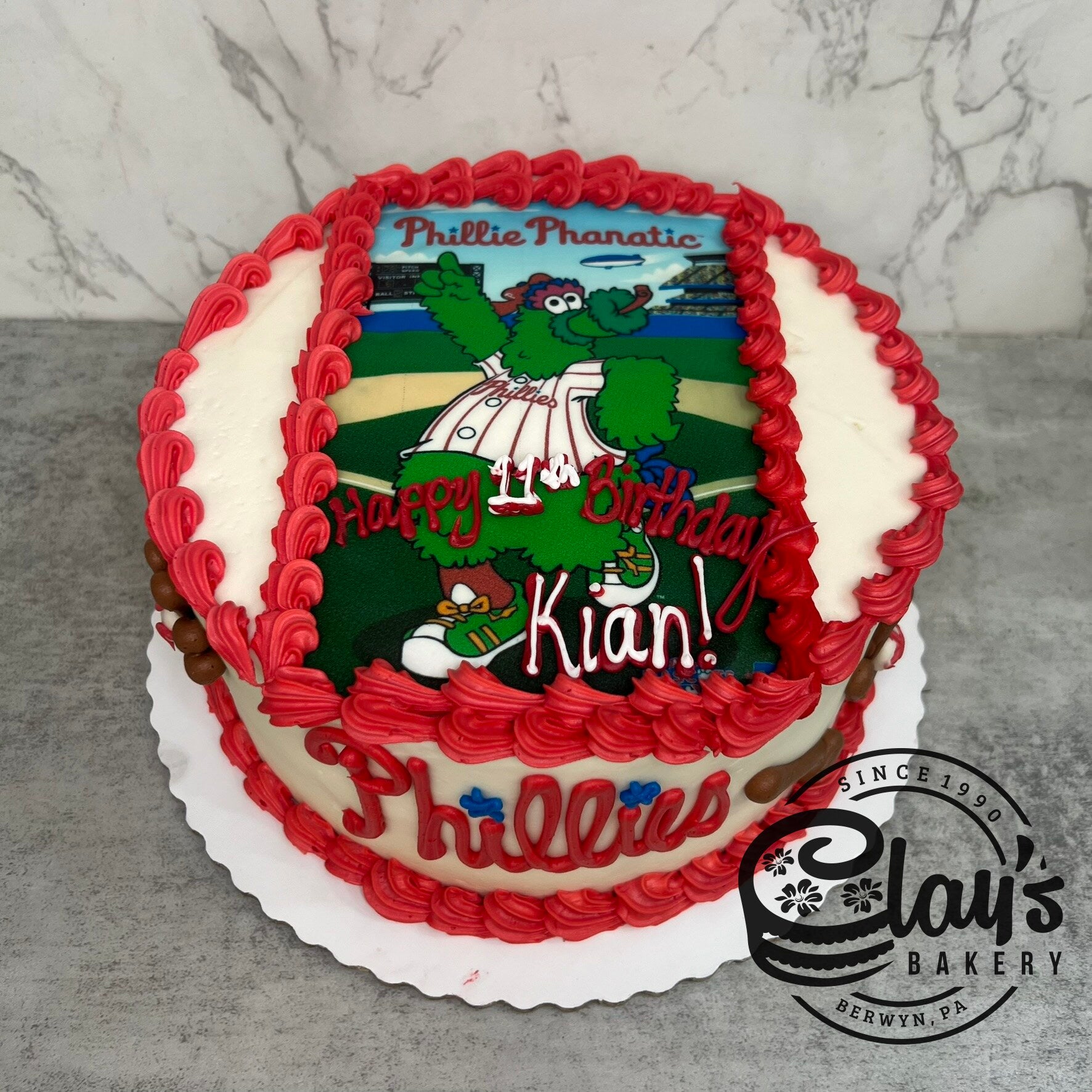 Phanatic Image Cake – Clay's Bakery