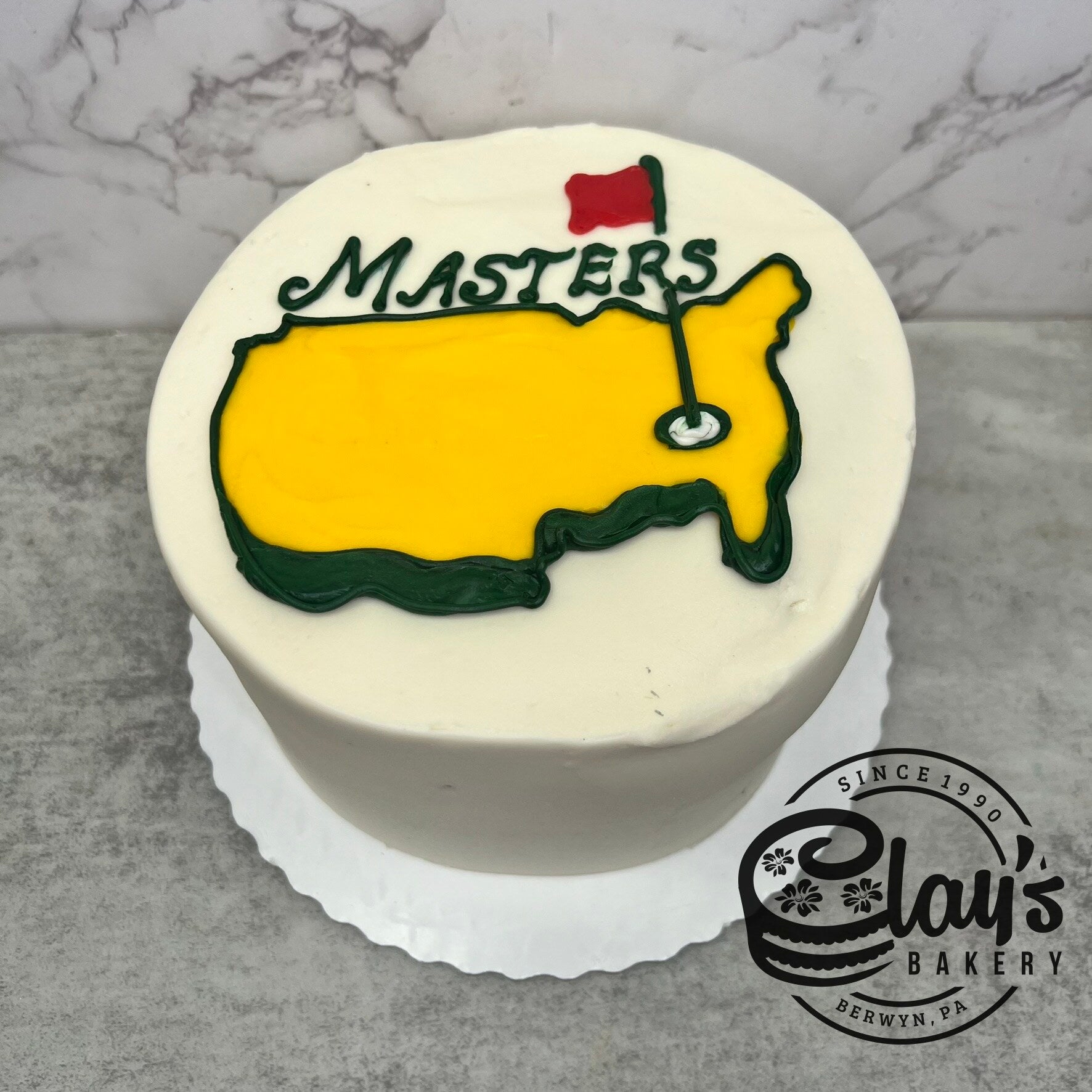Masters Golf Cake – Clay's Bakery