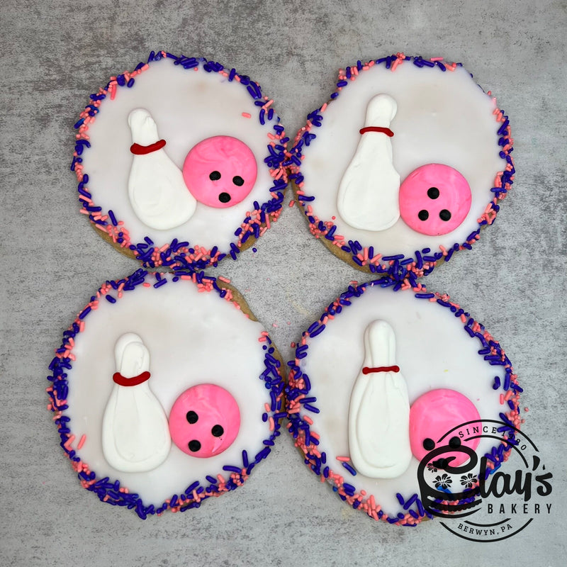 Bowling Ball and Pin Cookies – Clay's Bakery