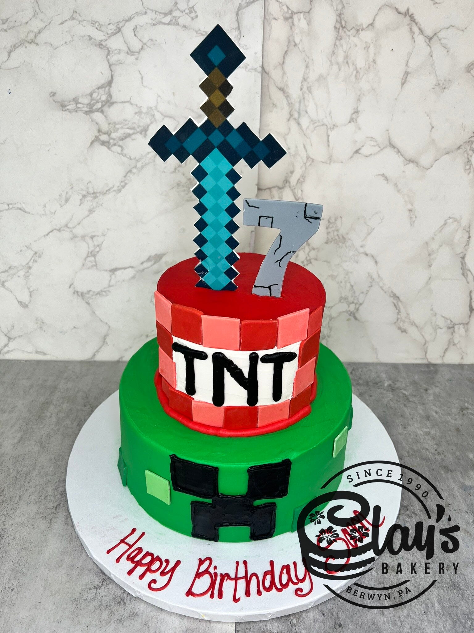 Minecraft Gamer - Two Tier – Clay's Bakery