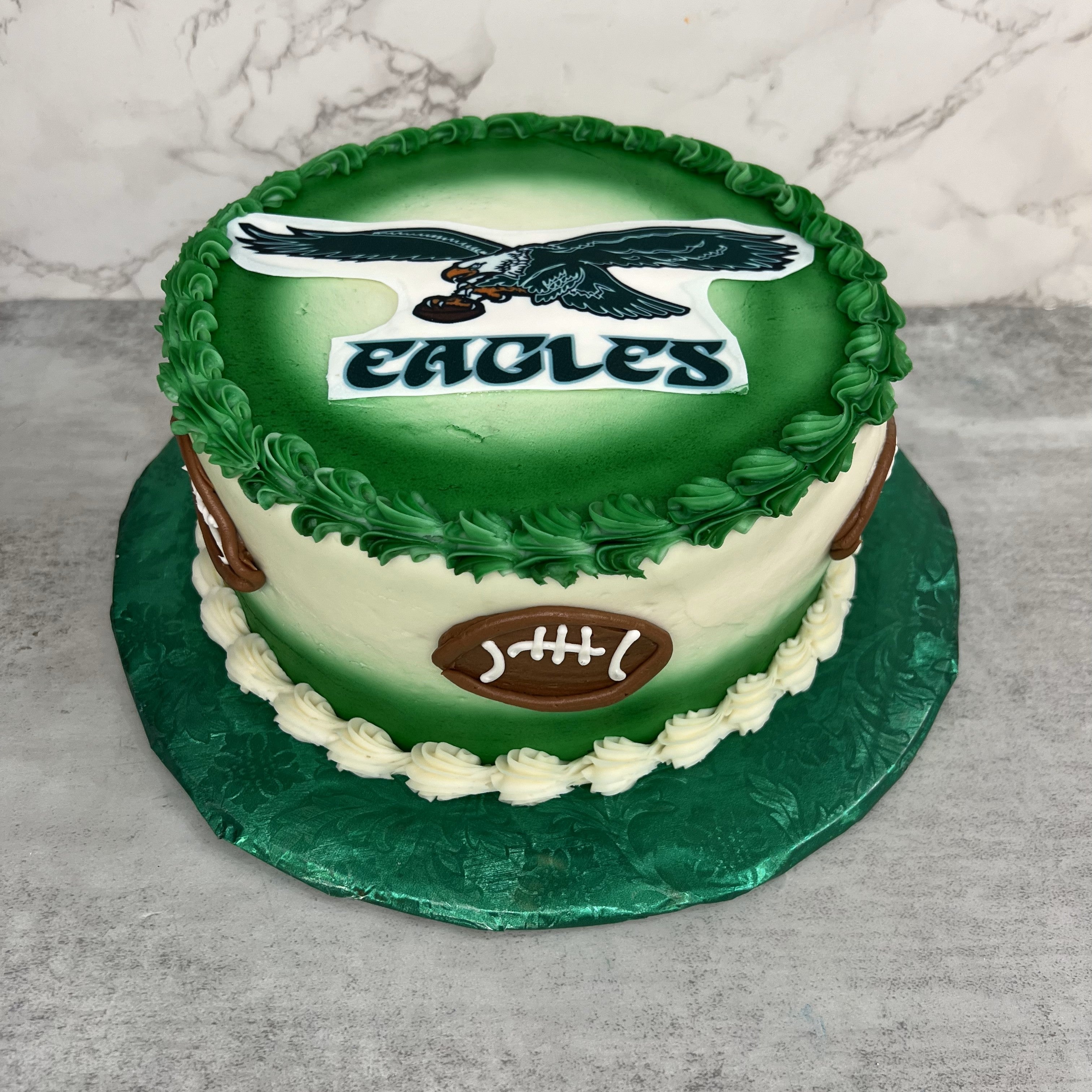 Kelly Green Logo Gradient – Clay's Bakery