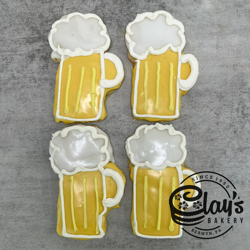 Beer Mug Cookies – Clay's Bakery