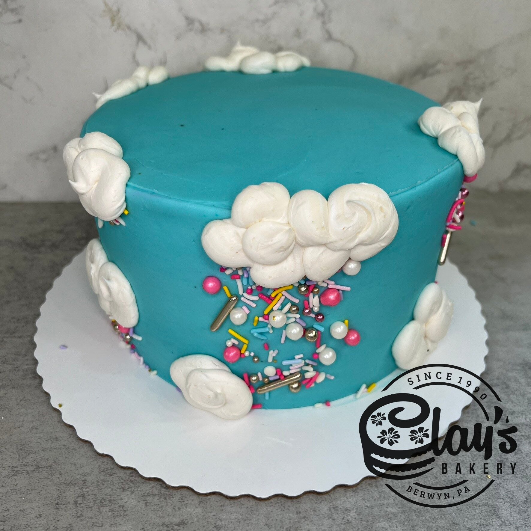 Raining Sprinkles – Clay's Bakery