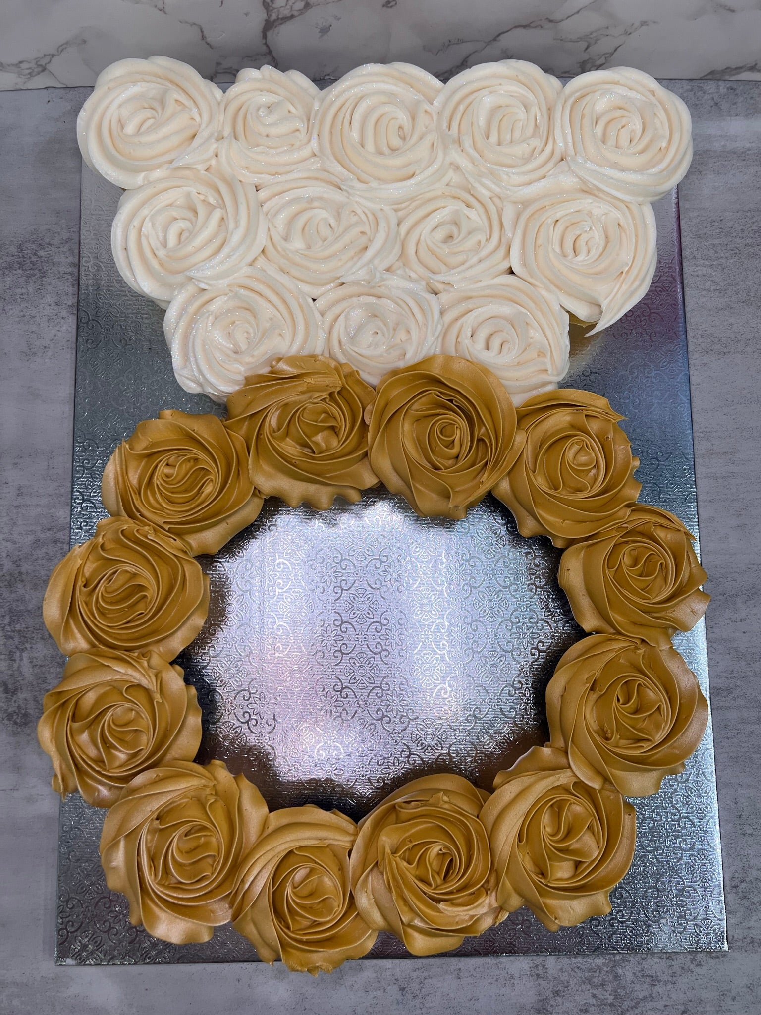 Engagement Ring Cupcake Shape – Clay's Bakery