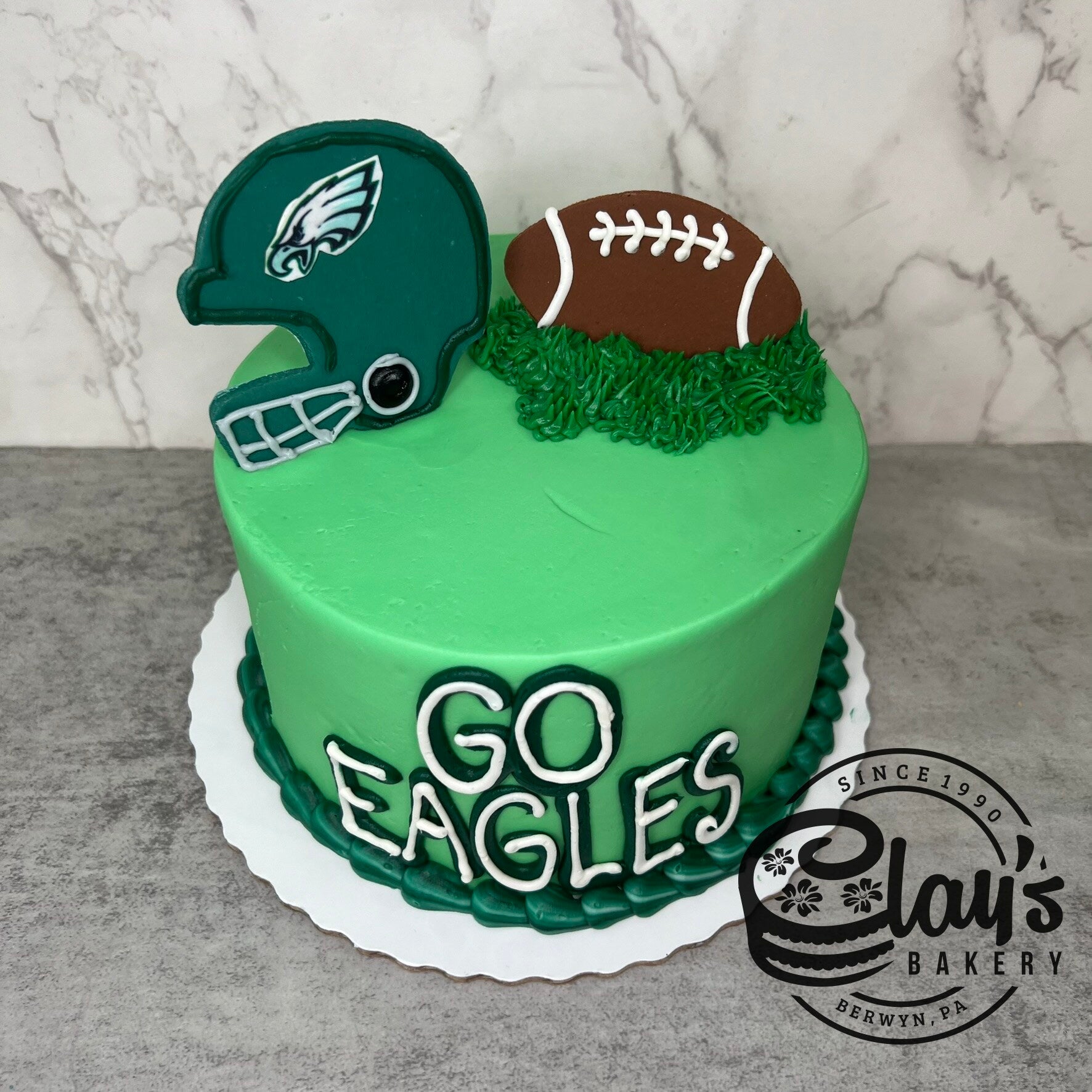Helmet and Football – Clay's Bakery