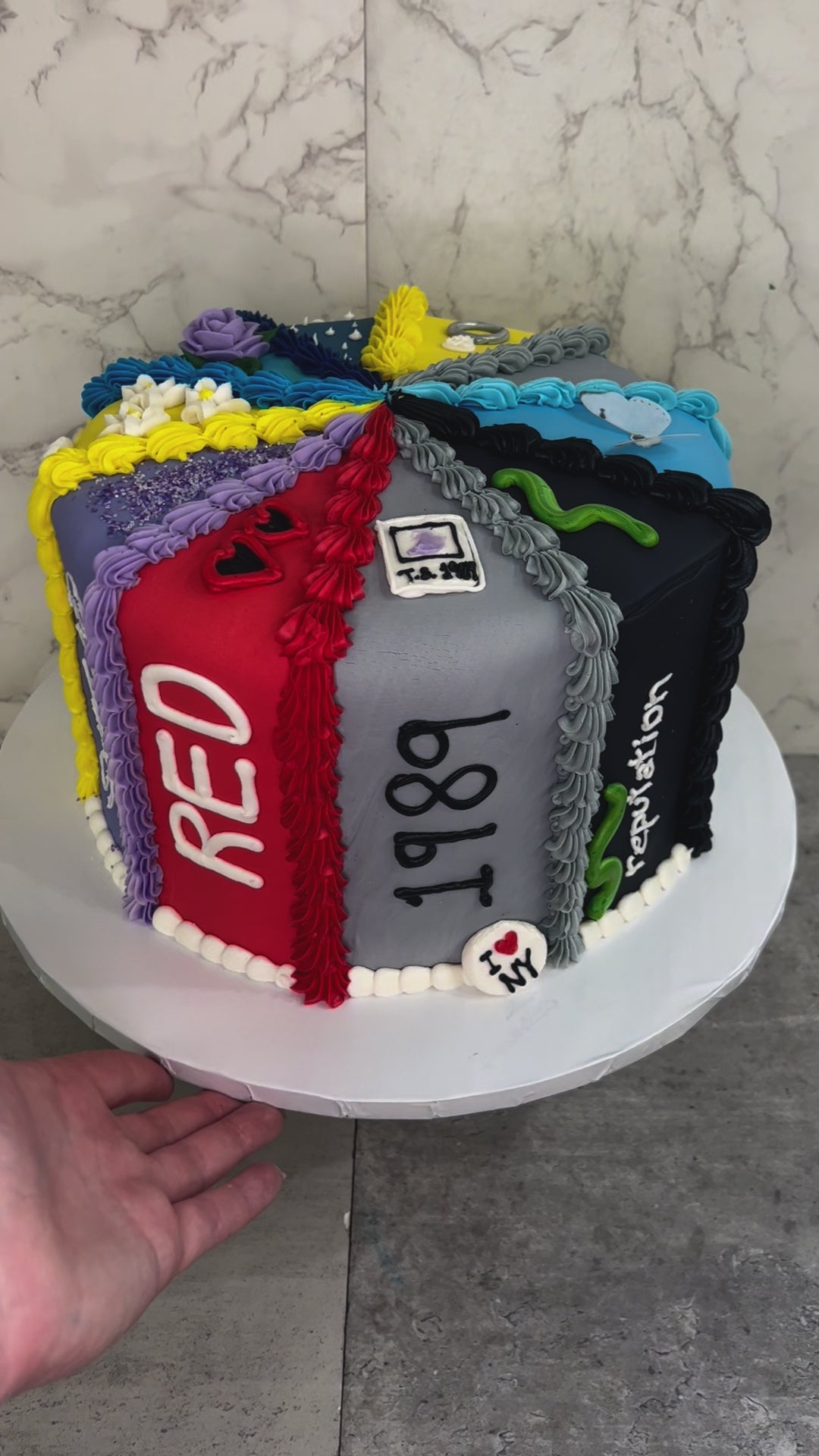 Taylor Swift Fondant Eras Cake – Clay's Bakery