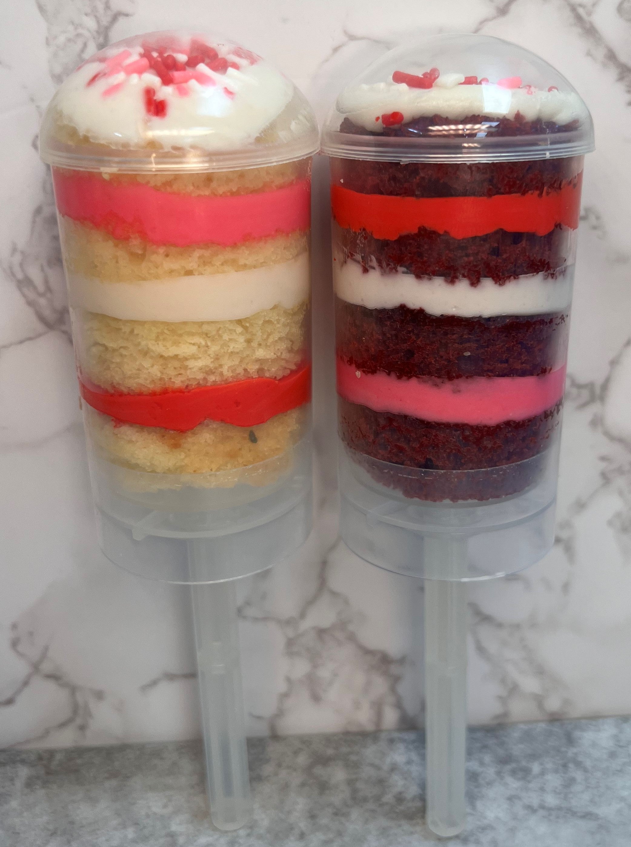 Valentine's Day Cake Push Pops – Clay's Bakery