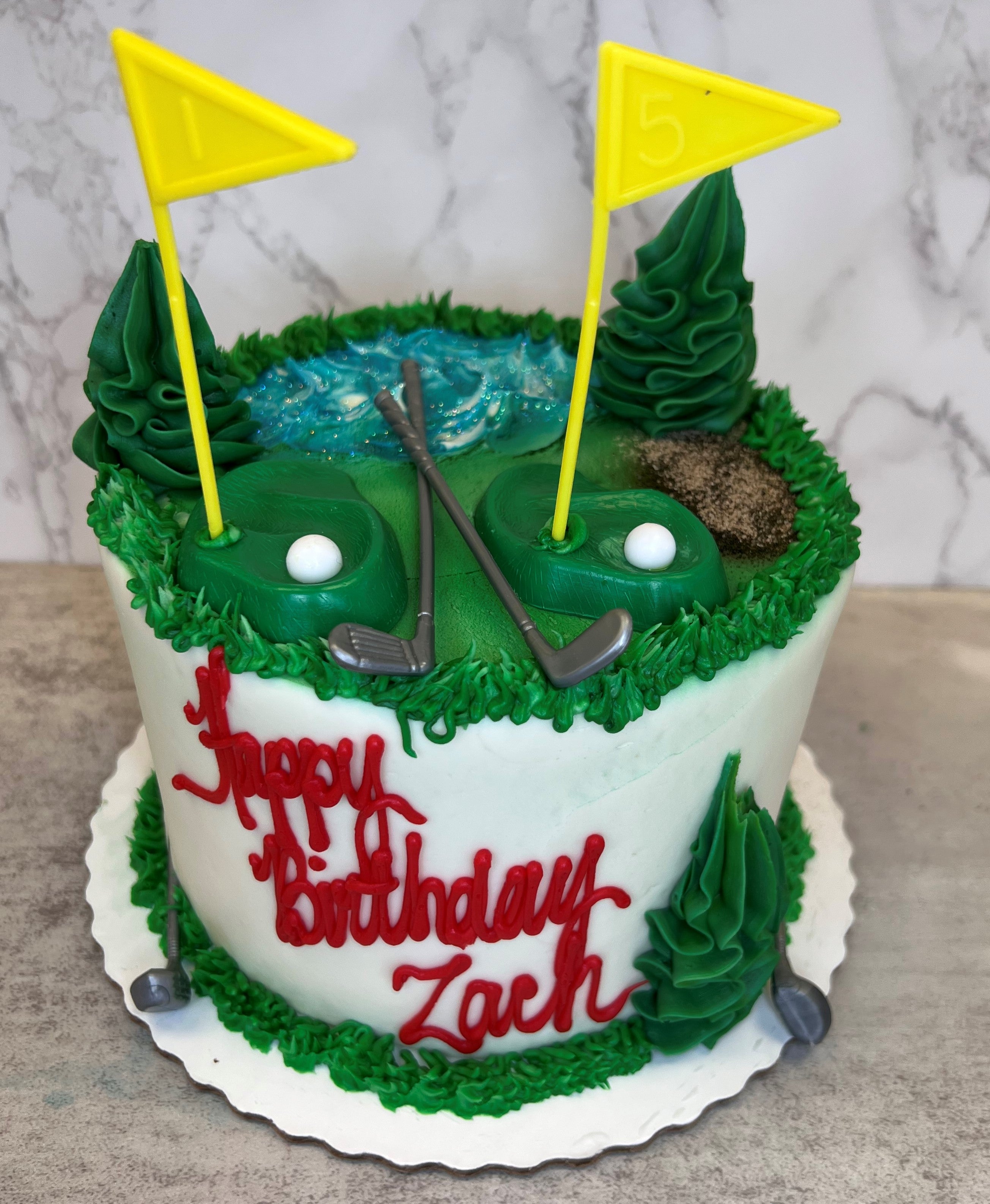 Classic Golf Scene – Clay's Bakery