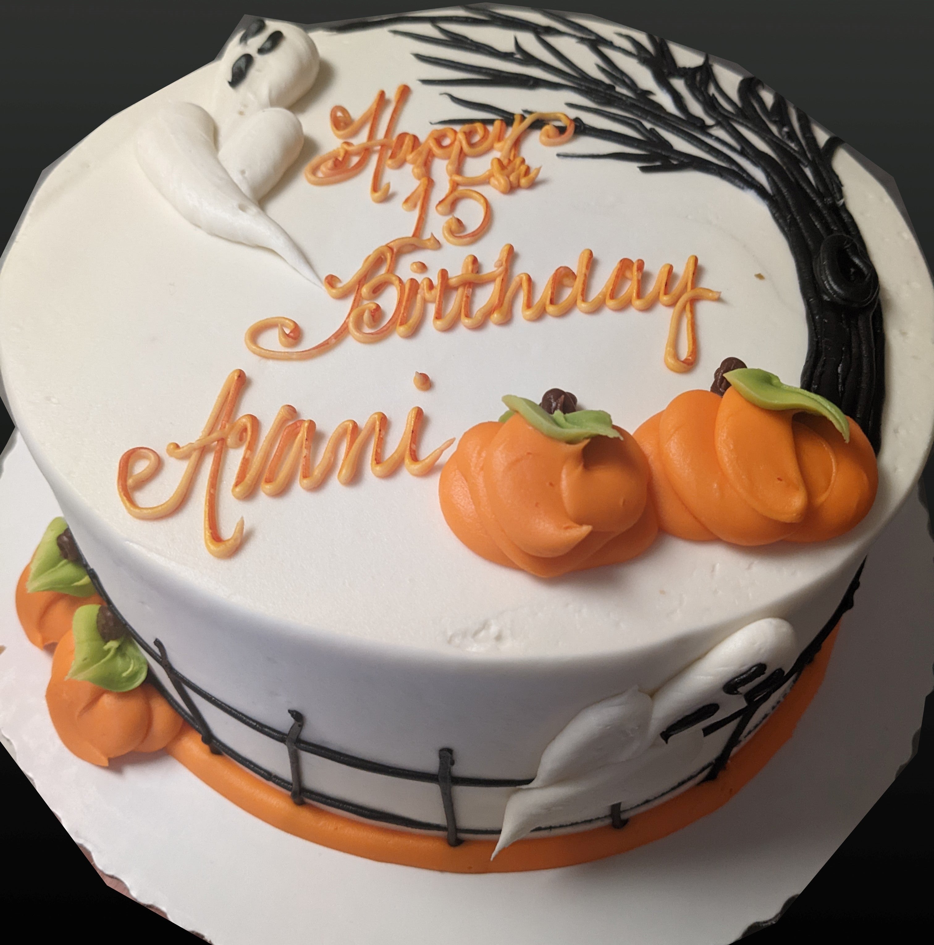 Classic Spooky Cake – Clay's Bakery